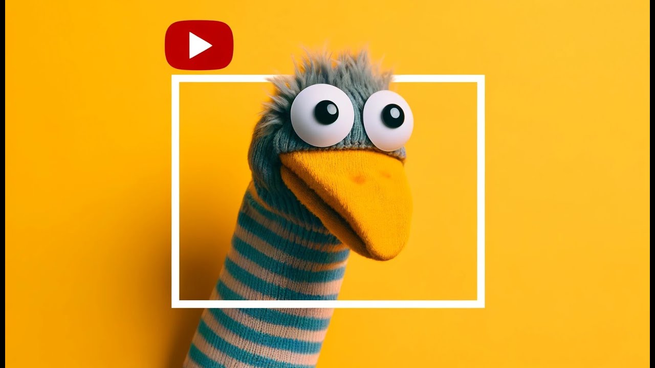 Make a bird sock puppet - YouTube