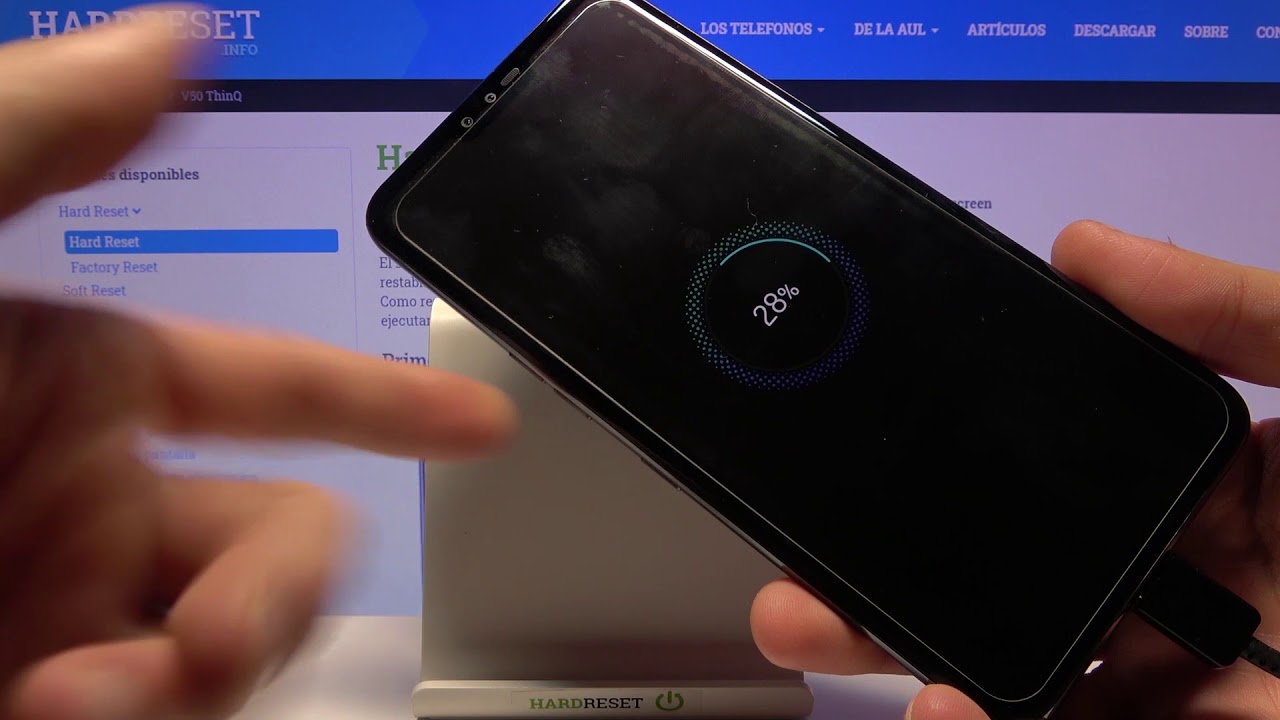 Cómo entrar y salir del modo Fastboot en LG V50 ThinQ - Fastboot mode ...
