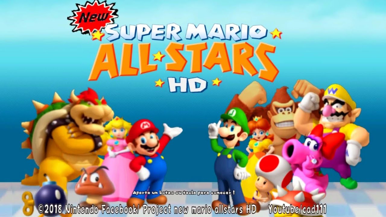 Super Mario All Stars [ Longplay Full Game ] Gameplay ( Walkthrough ...