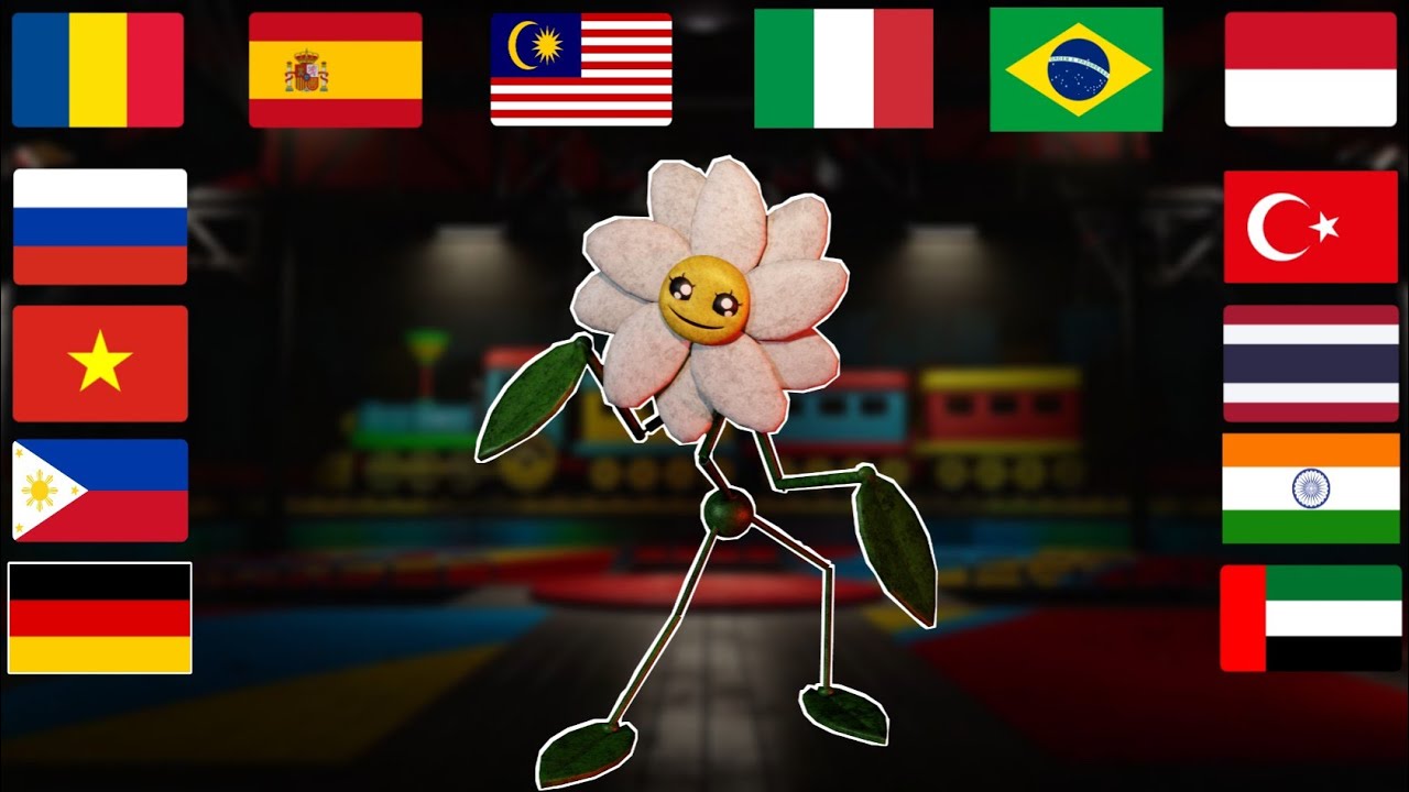 DAISY IN DIFFERENT LANGUAGES MEME |POPPY PLAY TIME CHAPTER 2 - YouTube