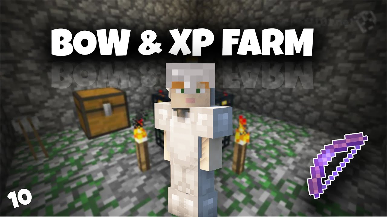 NEW XP FARM AND BOW | MINECRAFT MALAYALAM | EP : 10 - YouTube