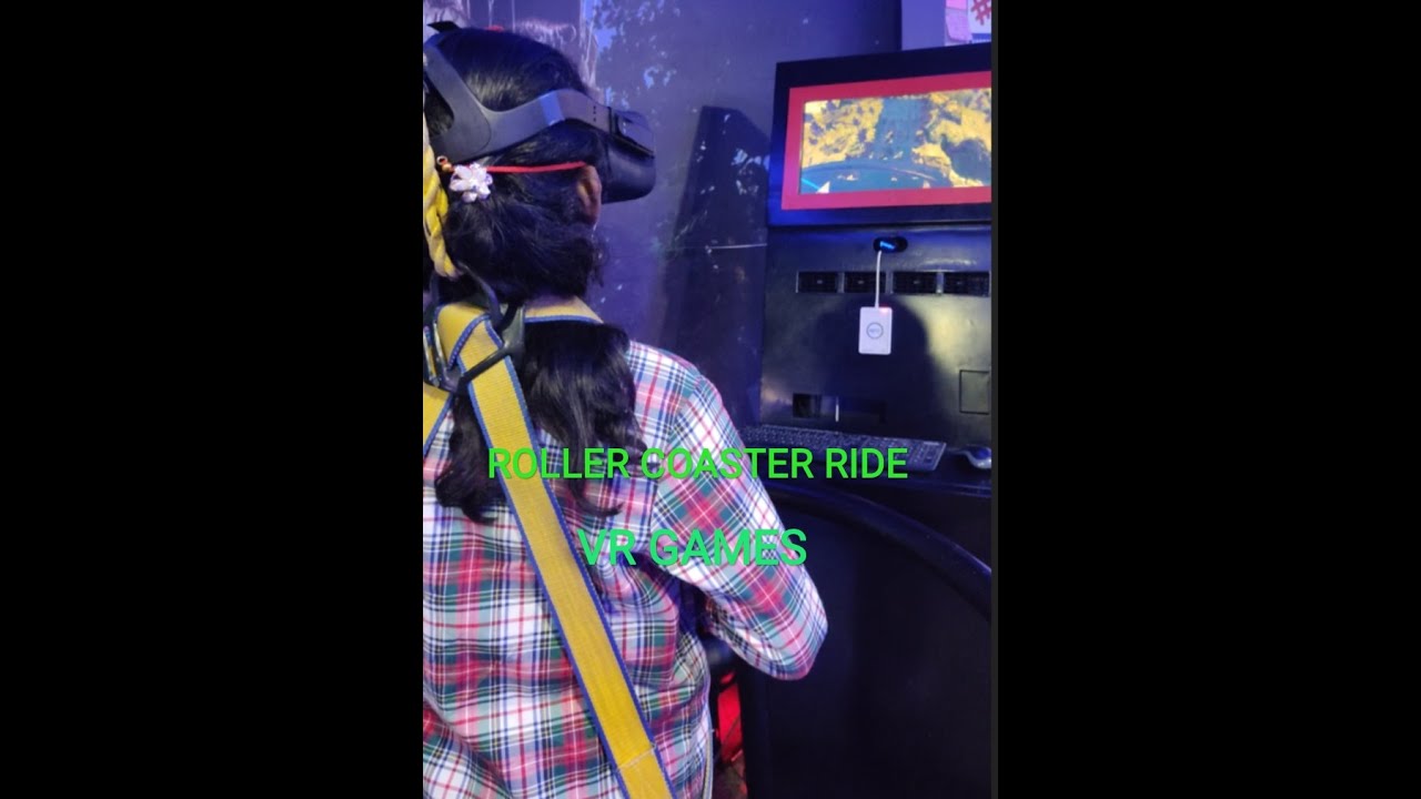 ROLLER COASTER RIDE | MAYAJAAL FUN ZONE | VIRTUAL REALITY GAMES | KIDS FUN TIMES | MAYAJAAL ...