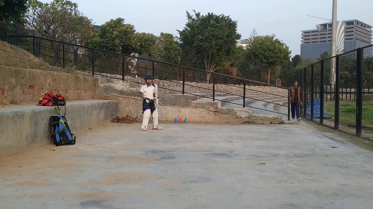 Back foot Punch cricket Practice - YouTube