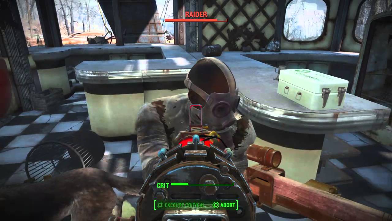 Fallout 4 glitches, gameplay and the alien blaster - YouTube