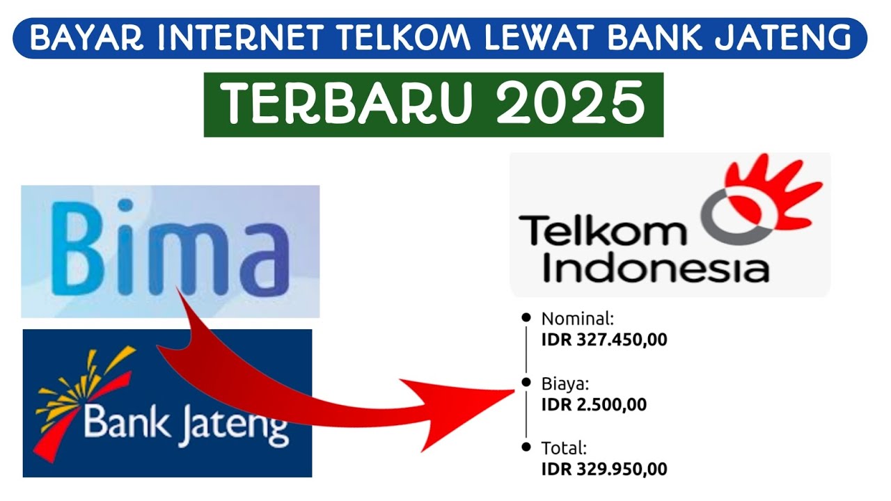 Cara Bayar Internet Telkom di Bima Jateng || Terbaru 2025 - YouTube