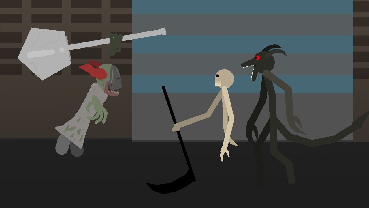 Tricky The Clown Vs Death And The Devil (Trevor Henderson) (Stick Nodes ...
