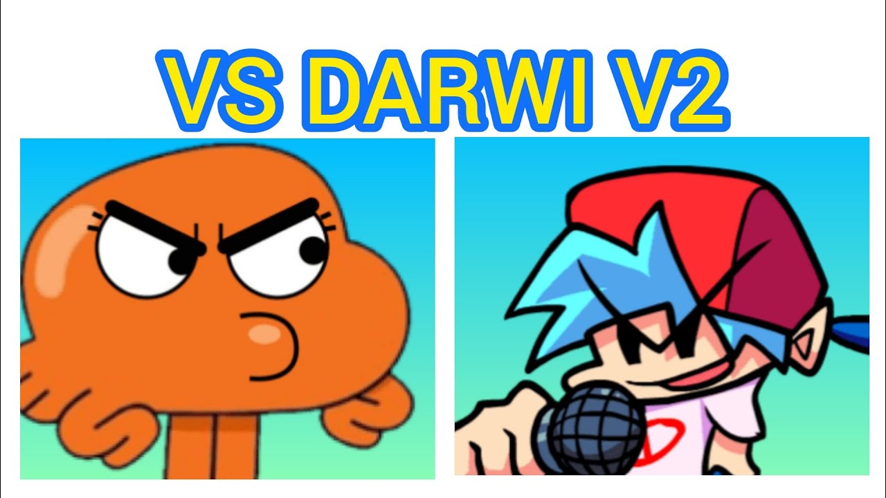 FNF' VS DARWI (FISH FILLET V2)/HARD/SONG/FNF MOD - YouTube