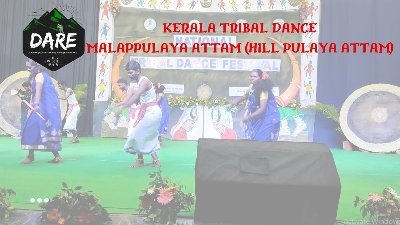 KERALA TRIBAL DANCE : MALAPPULAYA ATTAM (HILL PULAYA ATTAM) - YouTube