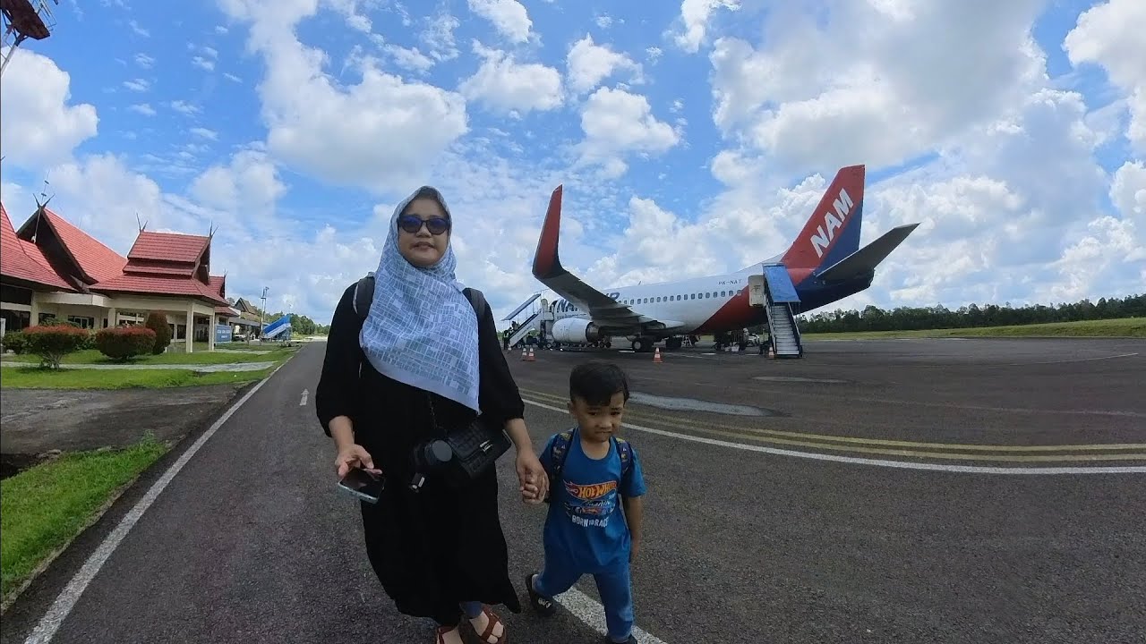 rute nam air semarang pangkalan bun #mudik #airport #semarang # ...
