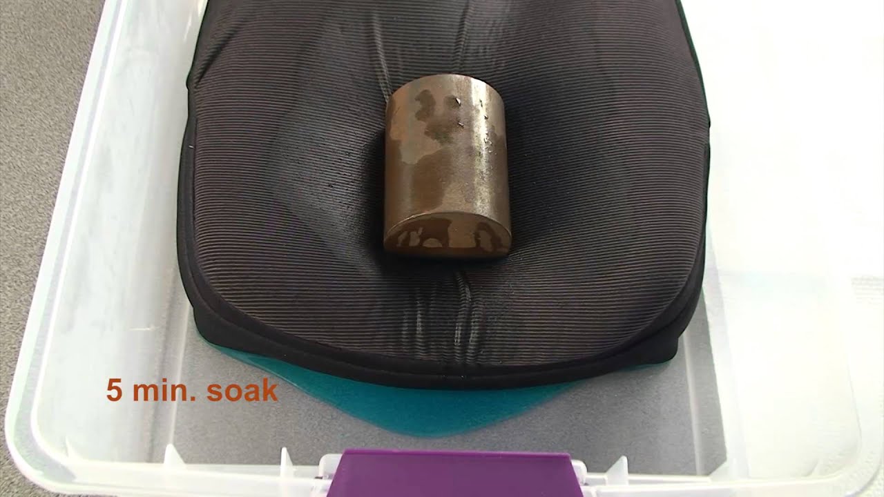 Anti-Wicking Thread for Wheelchair Cushions - YouTube