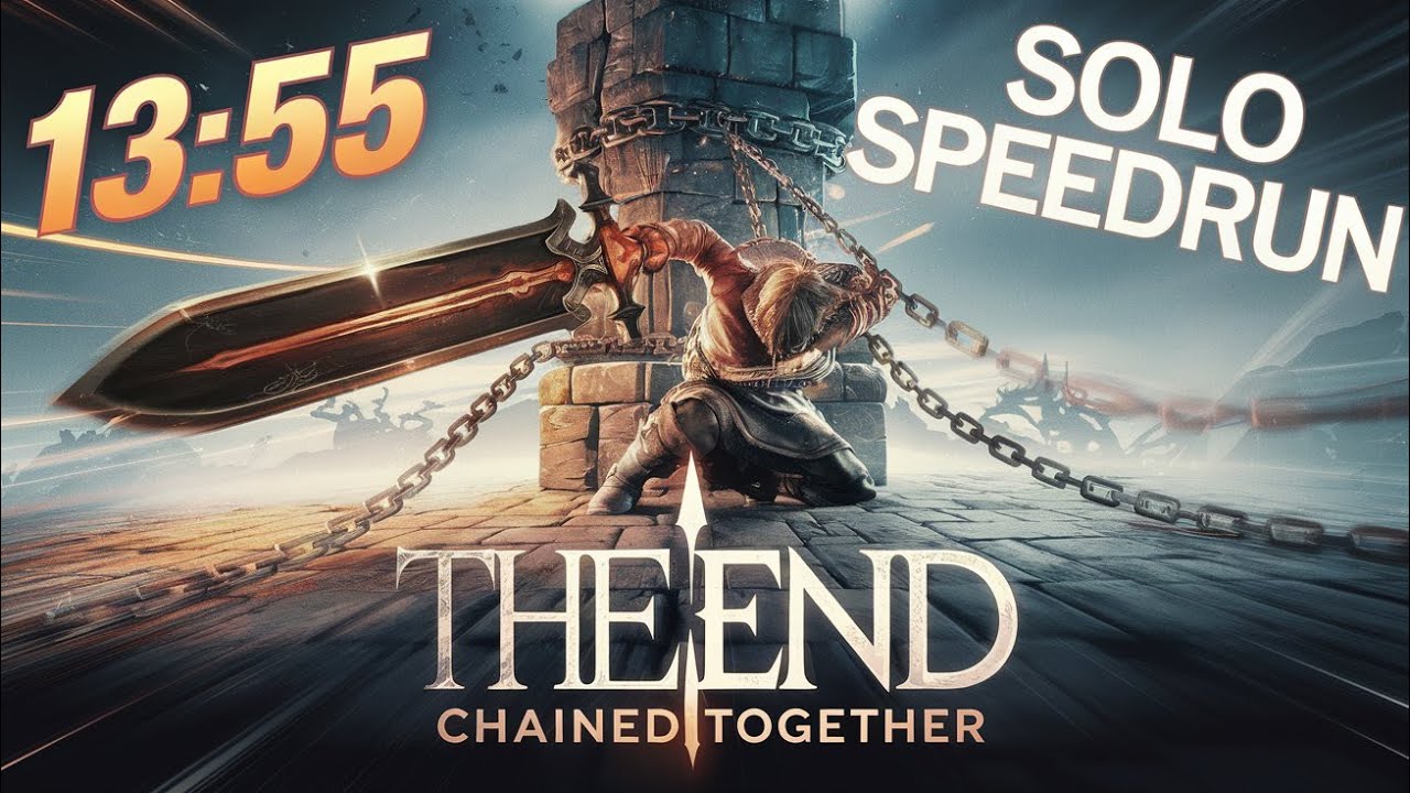 The End: Chained Together Solo Speedrun | 13:55 WR Attempt" - YouTube