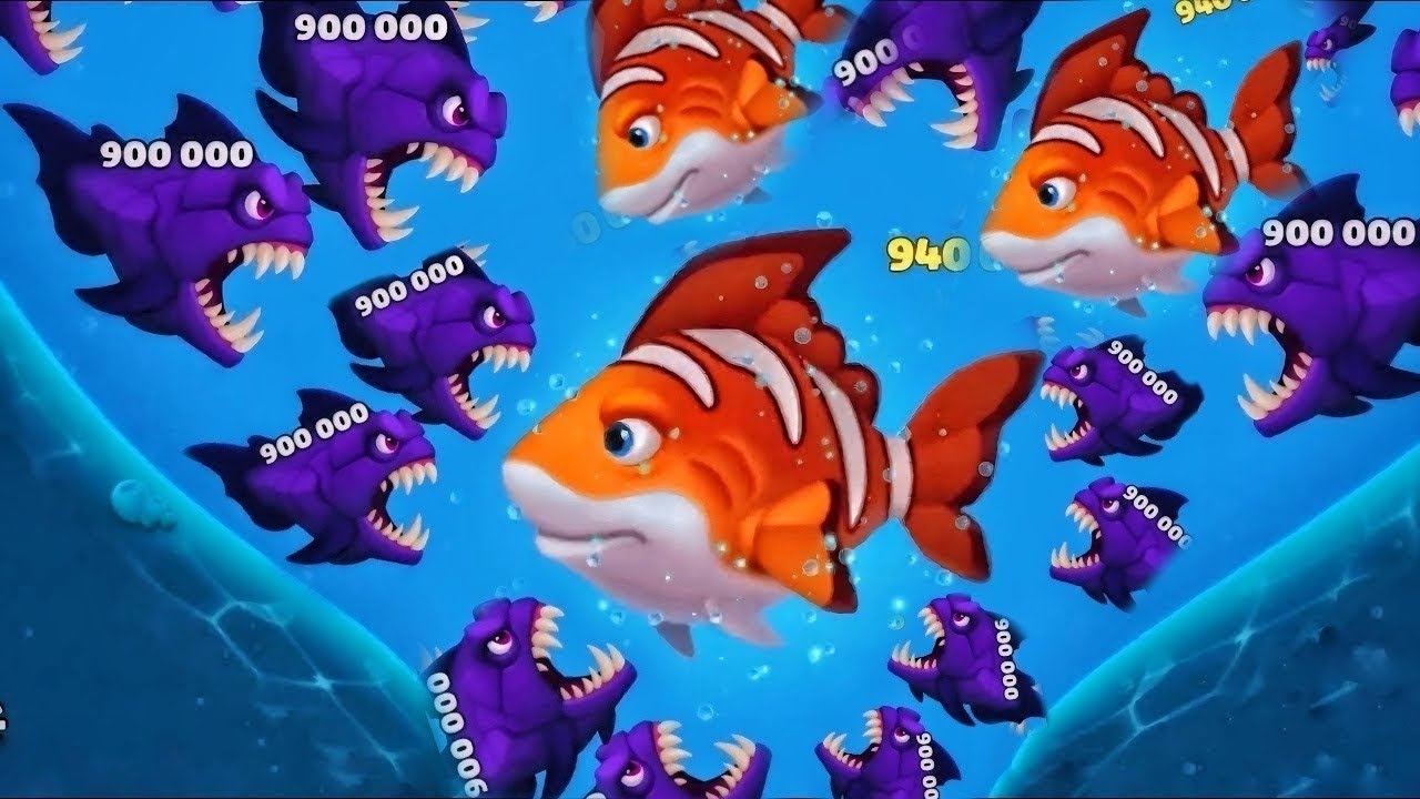 Fishdom 🐠 ads Mini game hungry fish level 3.4|update game level | Save ...