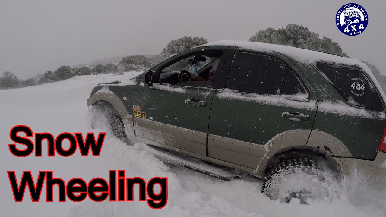 Off-Road snow wheeling - YouTube