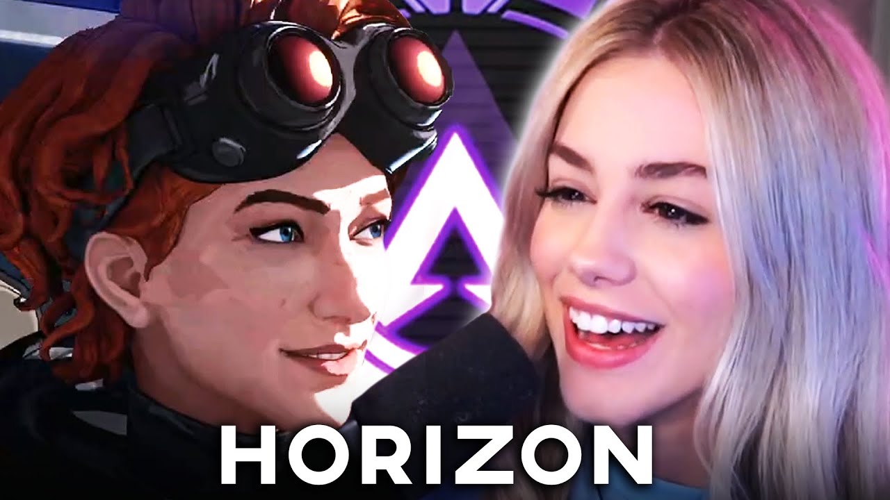 trying HORIZON in MASTERS... Apex Legends - YouTube