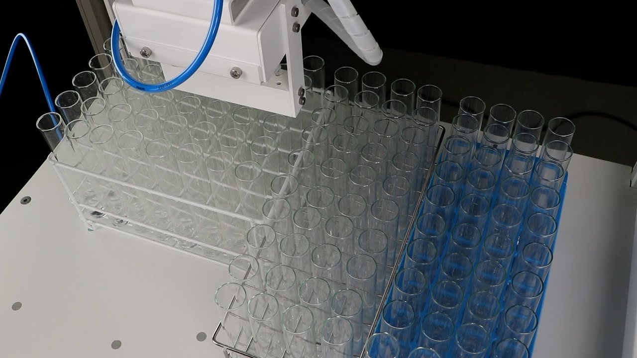 Fully automated multi-nozzle media dispenser (sterile, with gelling ...