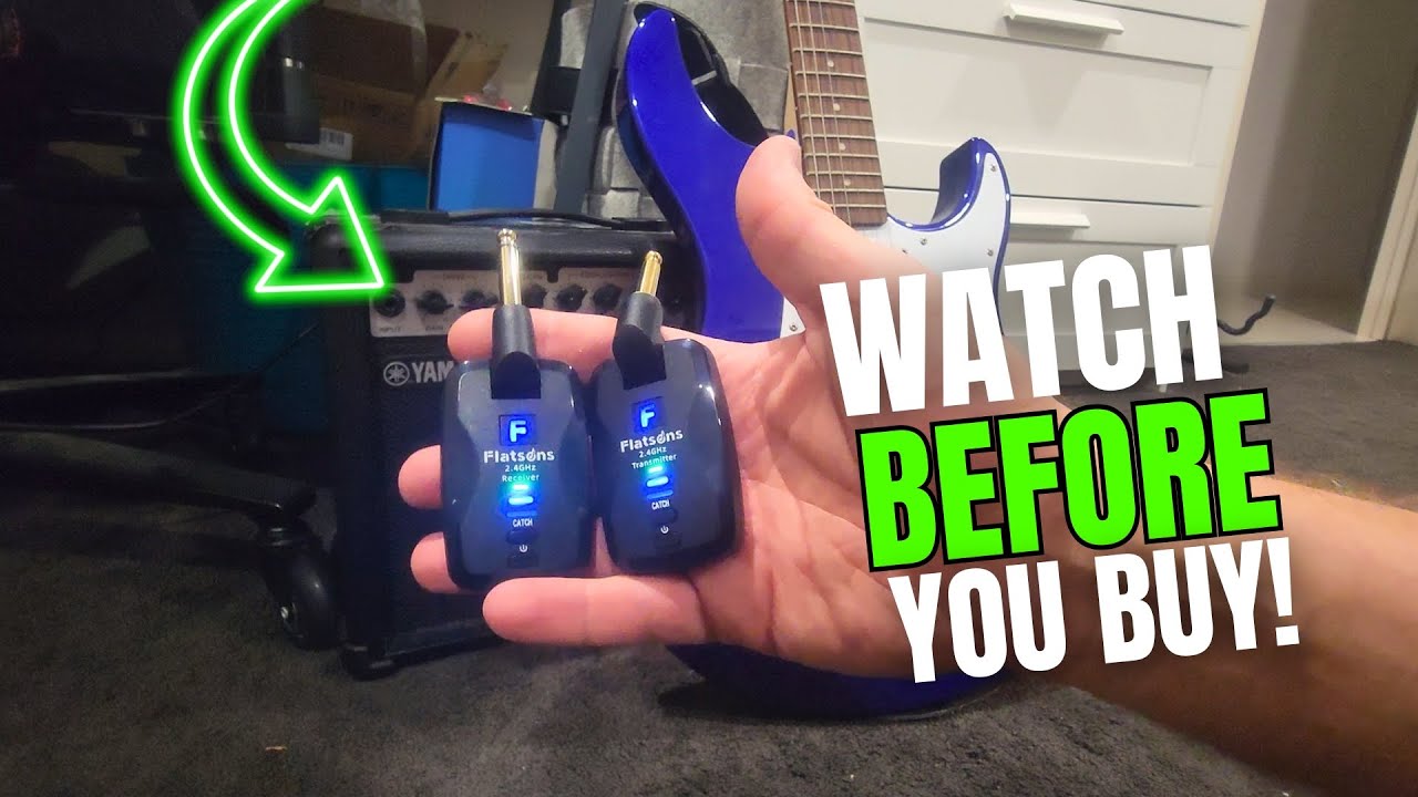 I TESTED Flatsons Wireless Guitar System - Anny good? - YouTube