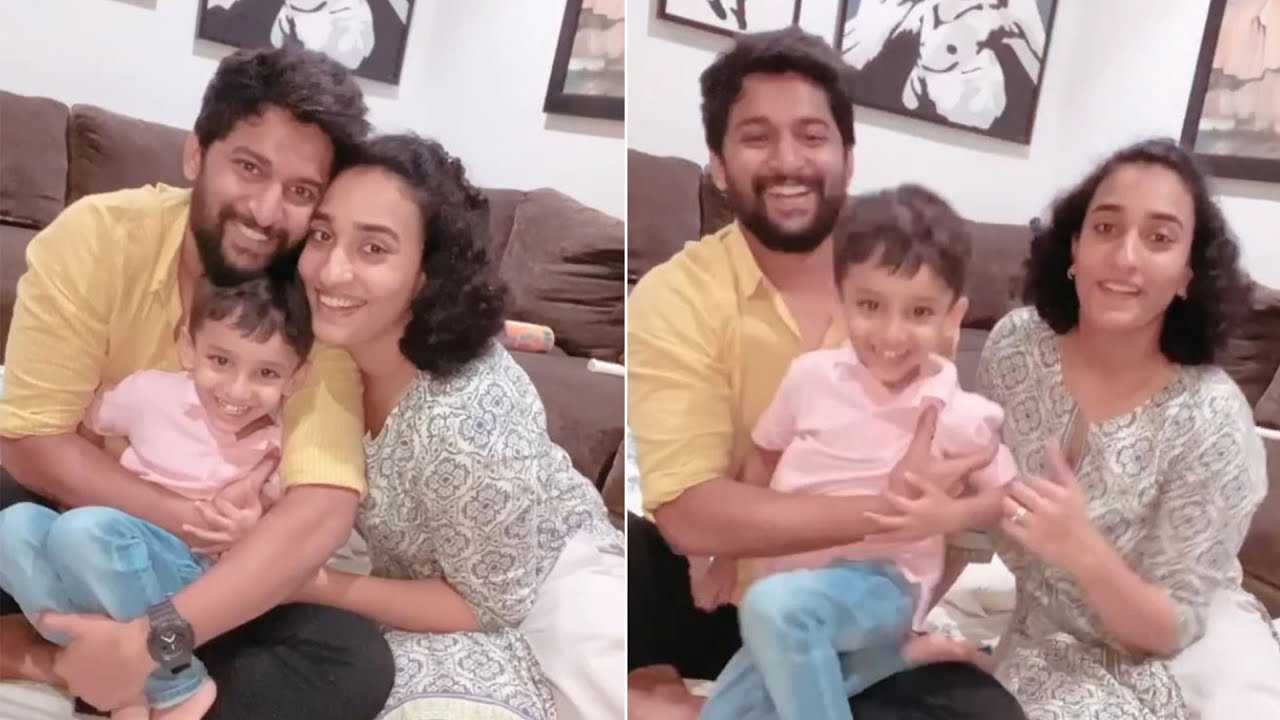 Natural star Nani Latest Video With His Wife and Son | Nani 10th ...
