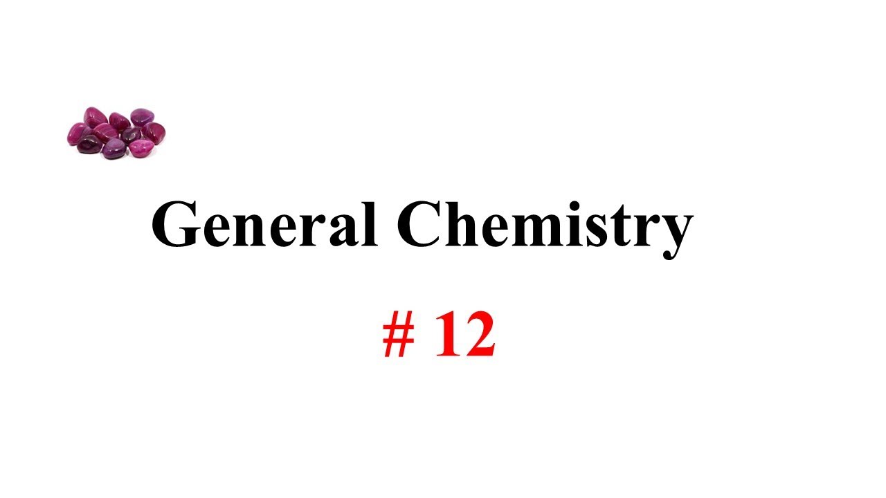 General Chemistry #12- Periodic table - YouTube