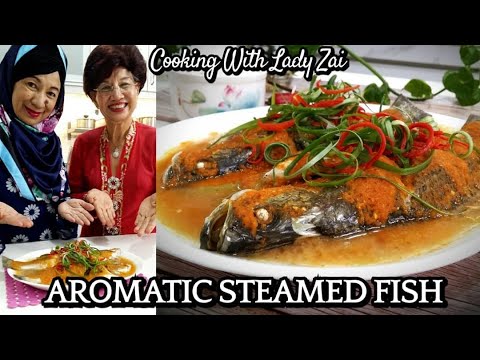 Aromatic Steam Fish Nyonya Style (English) by Chef Zaidah & Chef ...
