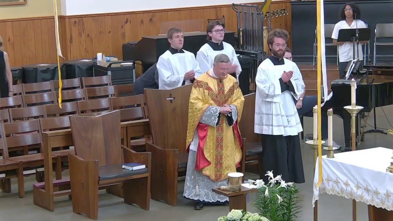Divine Mercy Sunday Student Mass 4-27-2025 - YouTube
