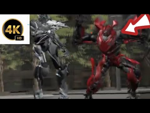 Transformers Dark of the moon DINO/MIRAGE DEATH SCENE! Animatic 4K ...