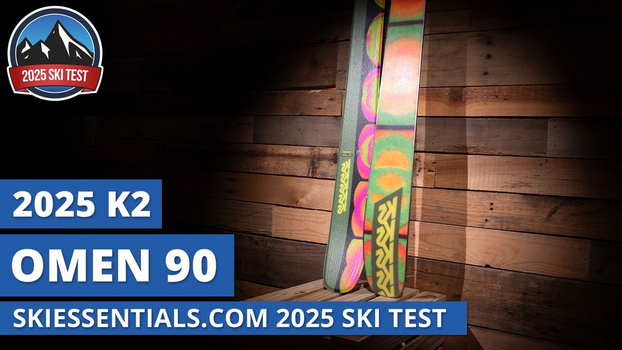 2025 K2 Omen 90 - SkiEssentials.com Ski Test Review - YouTube