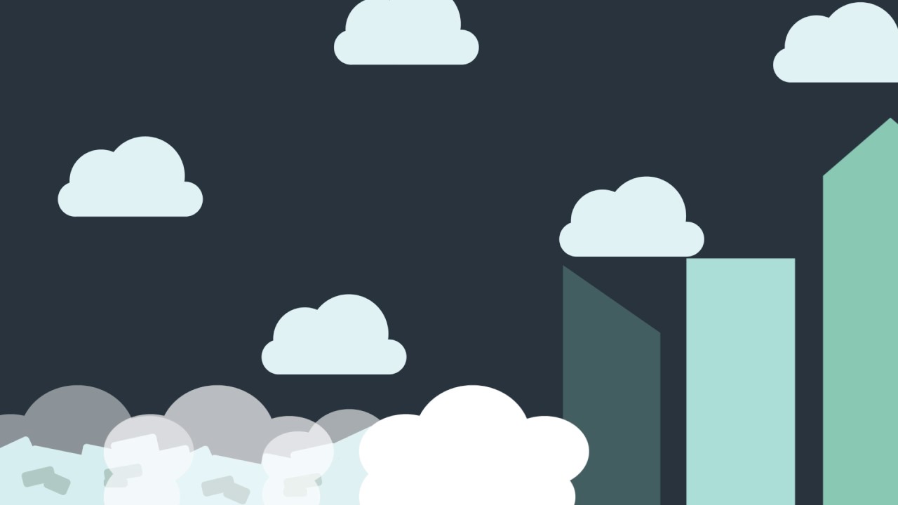 Falling Building Animation Experiment - YouTube