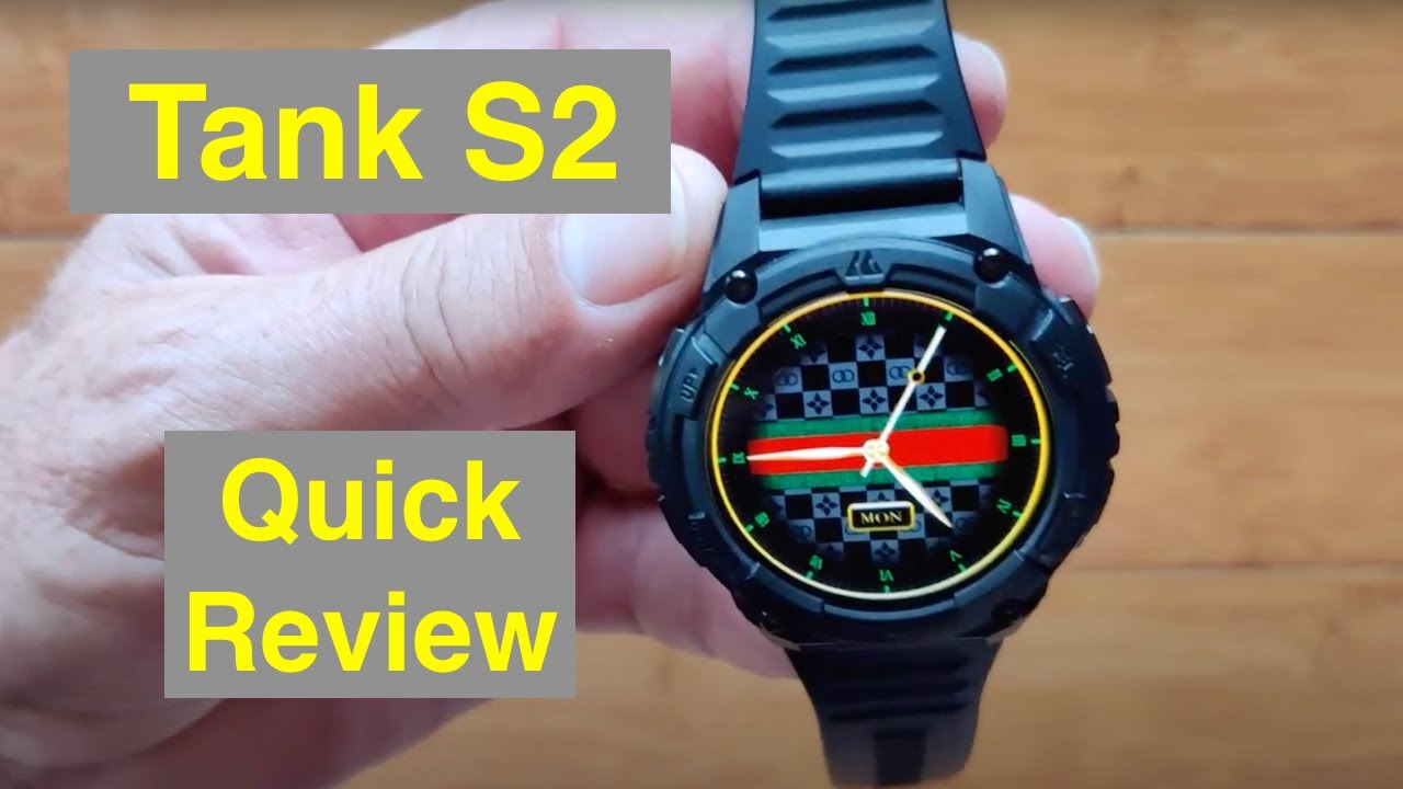 KOSPET TANK S2 Military Grade MIL-STD-810H Smartwatch with Thermal ...