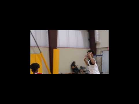 Powerhouse Peabody LA  HS Forward #21 is a Rim Protector & Shot Blocker!!