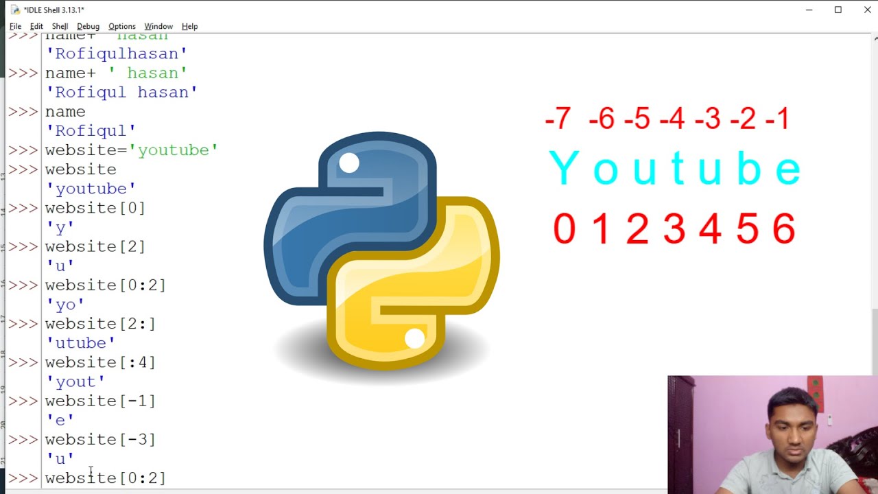 Variable in Pyhton. Python for beginner part 2 - YouTube