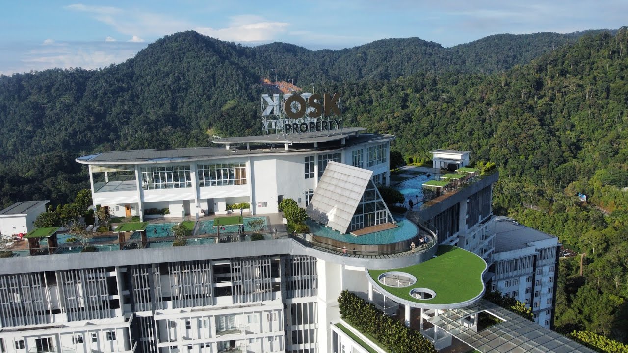 Windmill Upon Hills Genting Highland,shot with Dji Mini 2 - YouTube