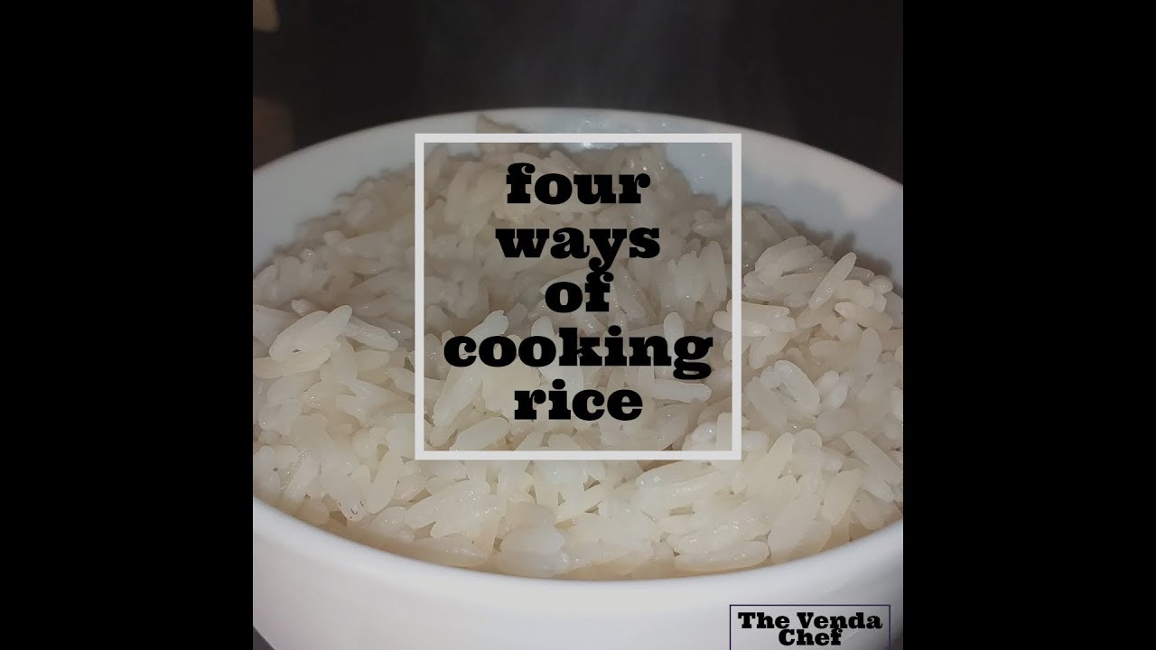 cooking basic white rice 3 best ways| Easy and simple|Chef - YouTube