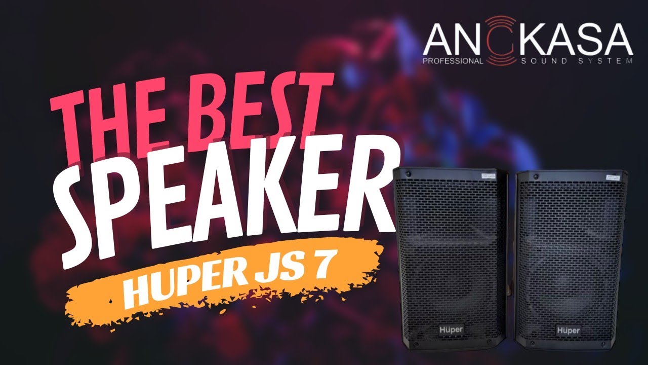 Speaker HUPER JS 7 - YouTube