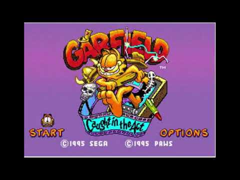 Coffee Break/Continue Screen - Garfield: Caught In The Act (Genesis ...
