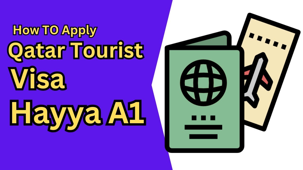 How To Apply Qatar Tourist Visa(Hayya A1) ONLINE | Hassam Vlogs - YouTube