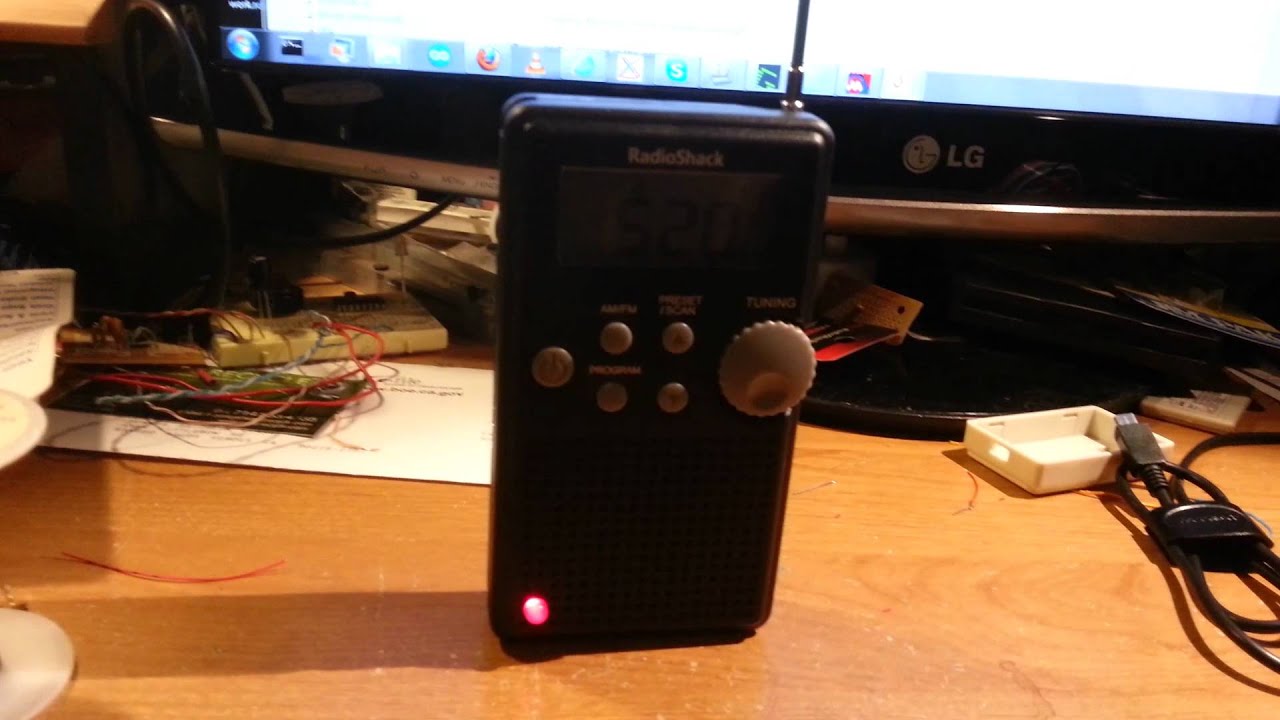 DIY Radio Shack Hack Model 12-587 ADVANCE HACK WITH PIC - YouTube