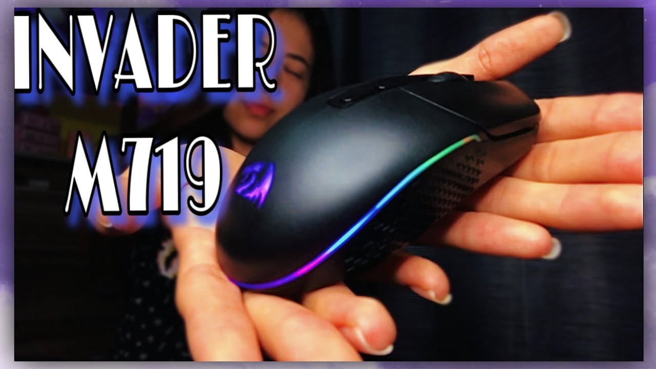 Mouse INVADER m719 || 😎 CONFIGURABLE y CON funciones Extra!!! - YouTube