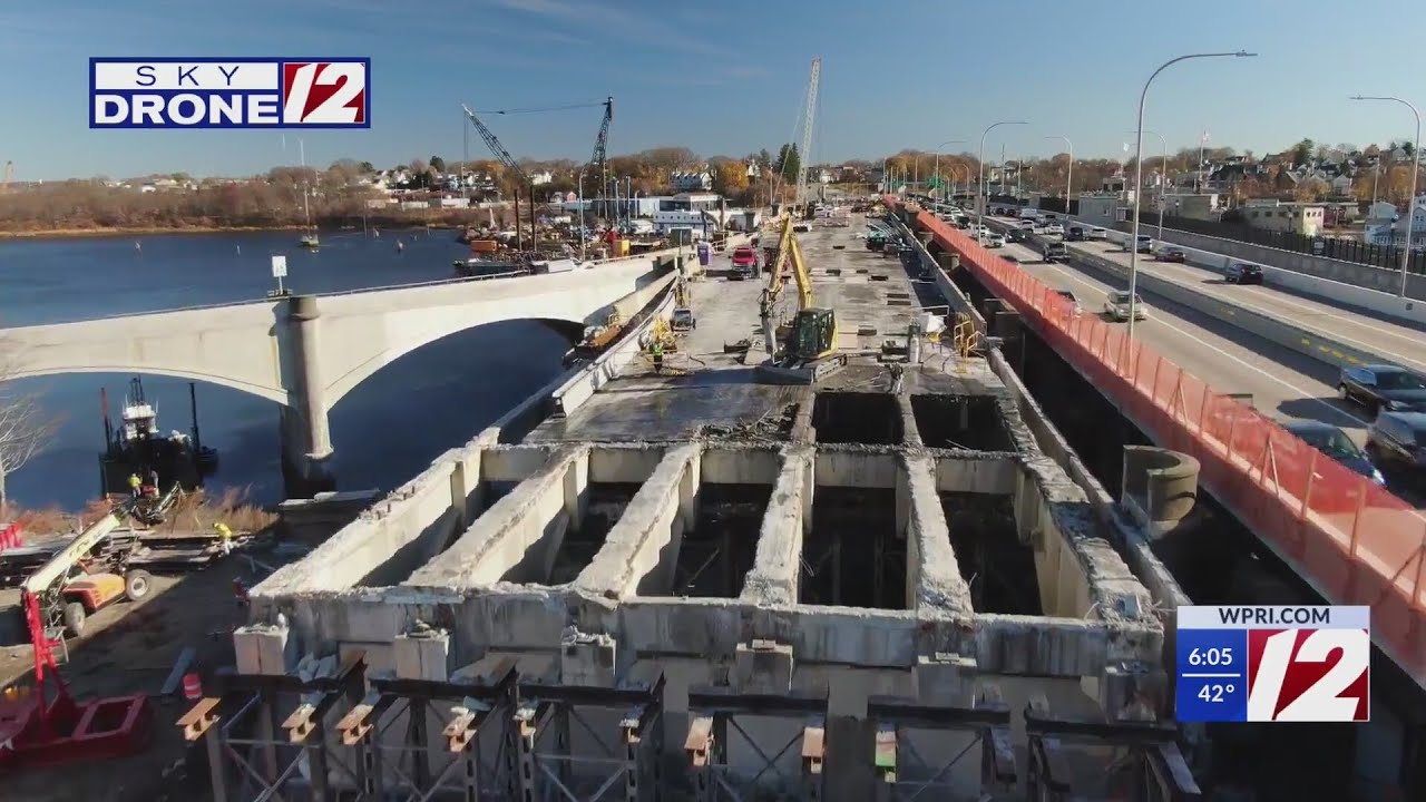 RI releases new draft RFP for Washington Bridge rebuild - YouTube