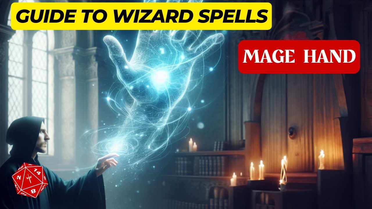 GUIDE TO WIZARD SPELLS | Mage hand | D&D ENG guide to Dungeons ...
