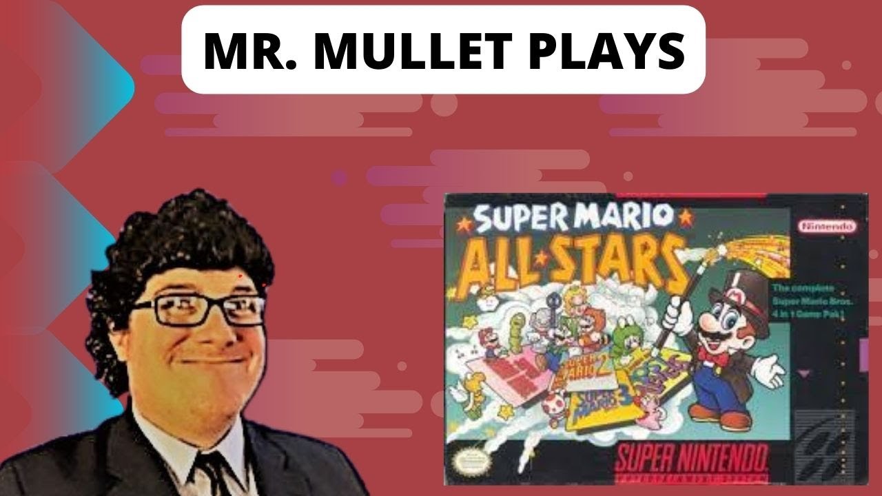 Super Mario All-Stars (All Games, Warpless) Part 3 - Mr. Mullet Plays ...