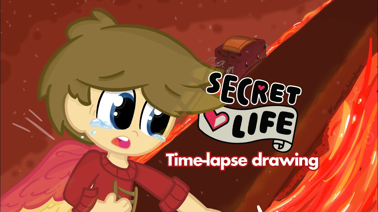 Secret Life SMP speed-paint drawing (ft. Mumbo & Grian) - YouTube