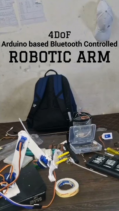 4DoF Robotic Arm in Action🔧⚙ - YouTube