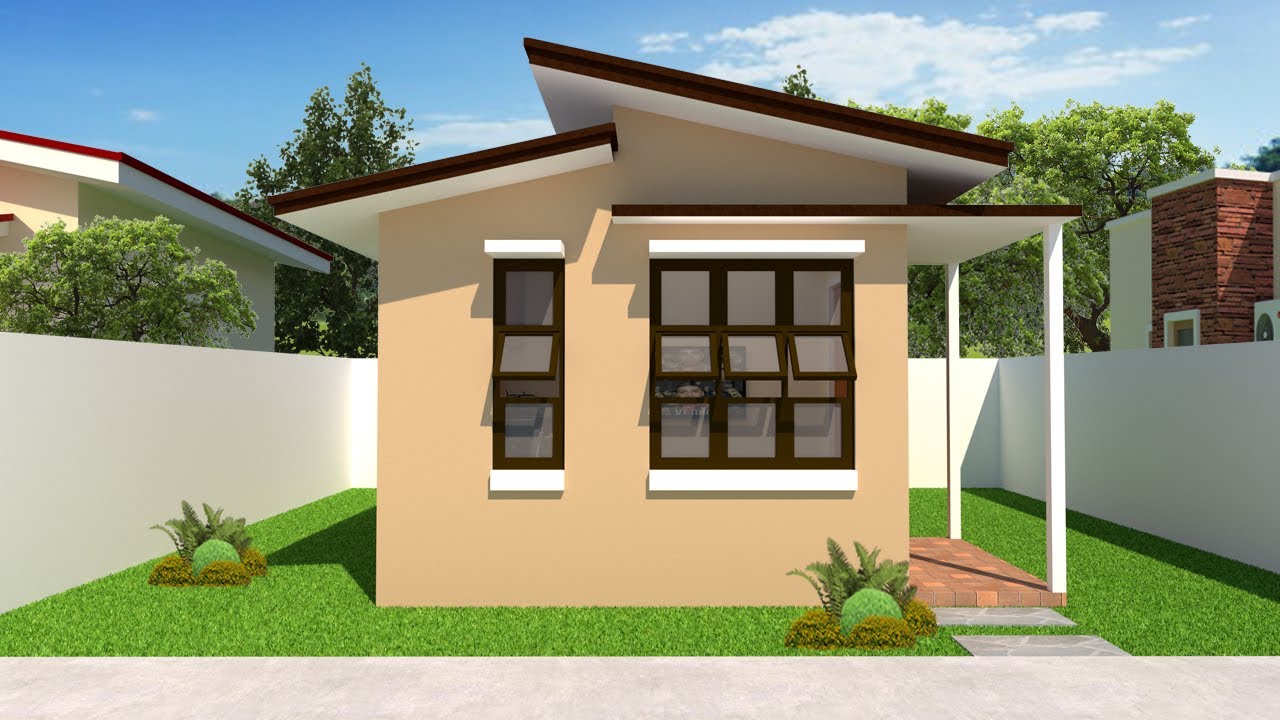 4M X 5M SMALL HOUSE DESIGN, 20 SQ.M TINY HOUSE DESIGN IDEA - YouTube