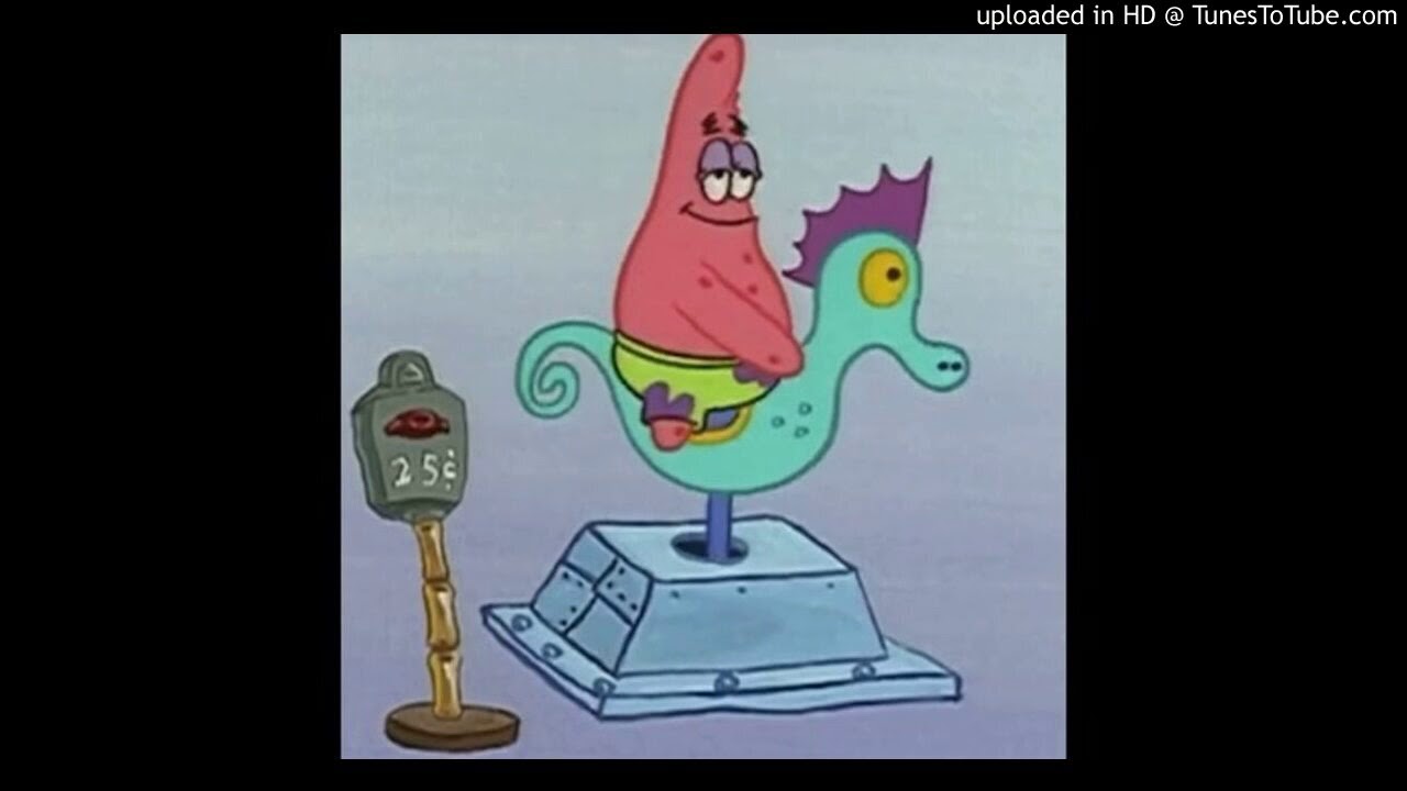 Patrick Riding A Seahorse Trap Beat - YouTube