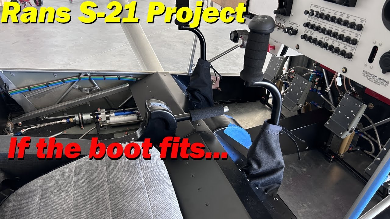 No. 359 06-08 and 09, 2024 Control stick boots and some paint prep ...