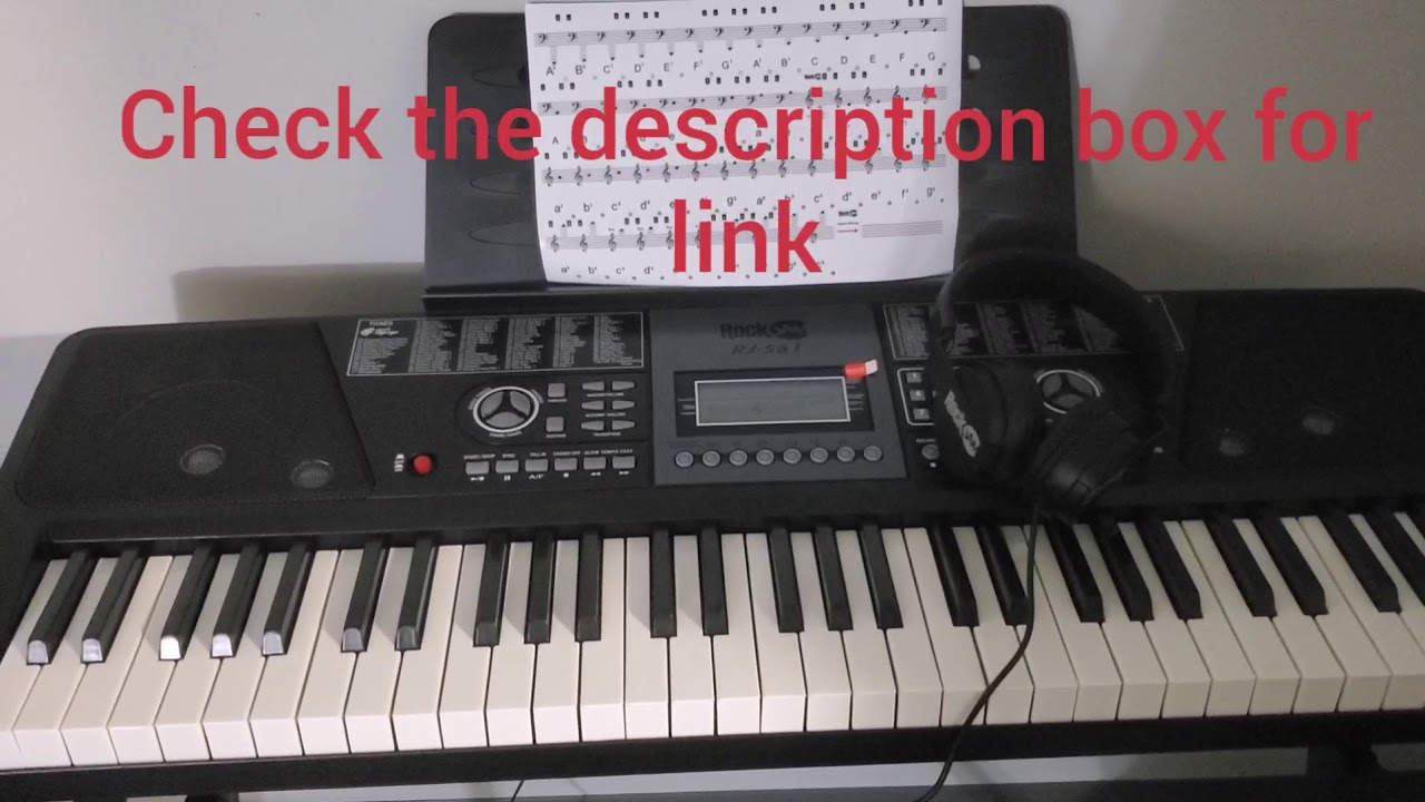 4.5 out of 5 stars 10,481Reviews RockJam 561 Electronic 61 Key Digital ...