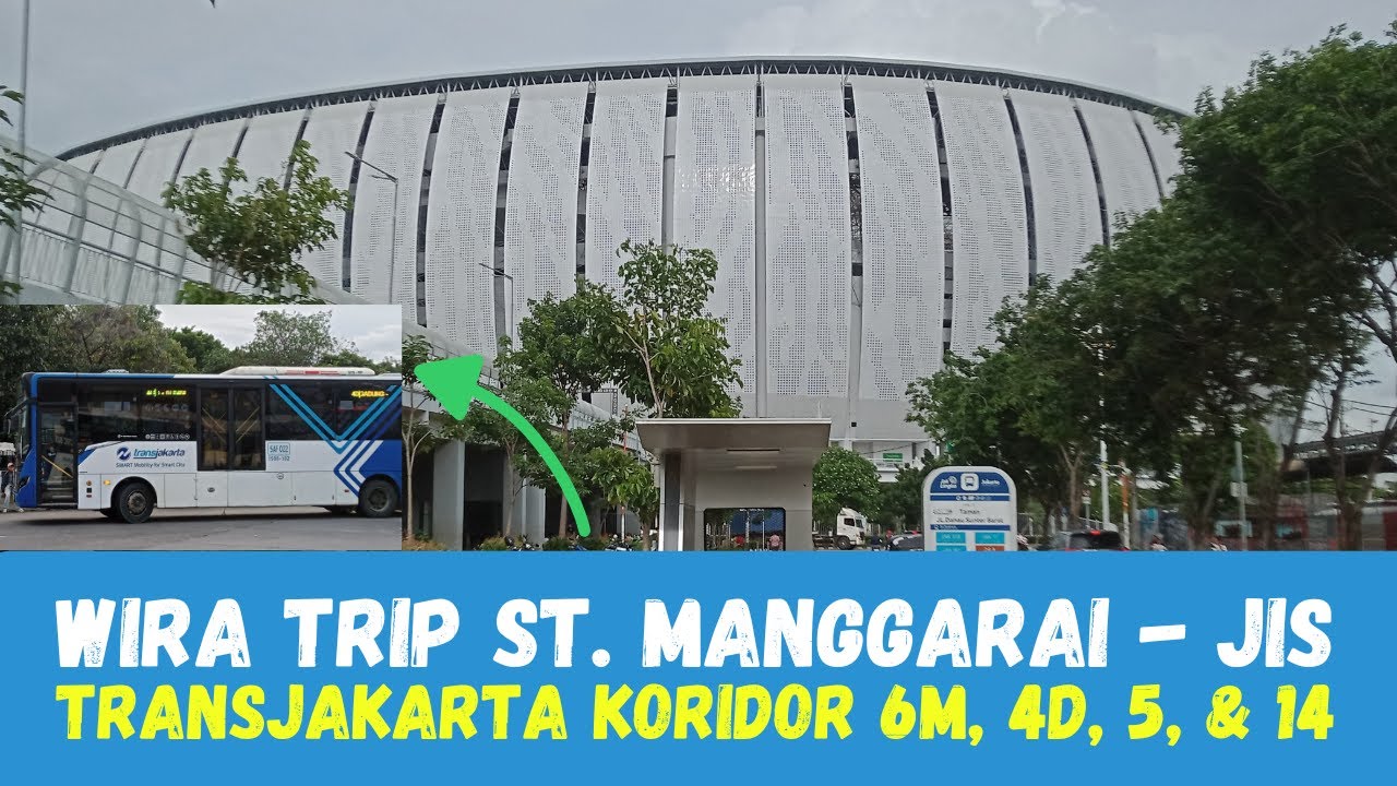 Cara ke Jakarta International Stadium dari St. Manggarai ...