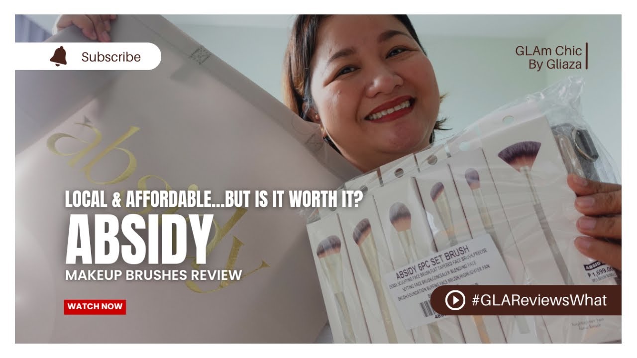 Local and Affordable…But Is It Worth It?! Trying ABSIDY Makeup Brushes ...