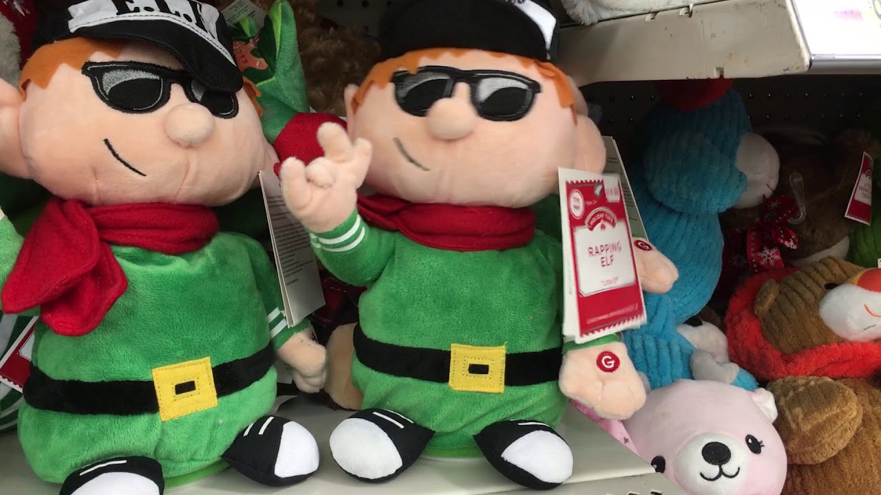Animated Rapping Elf | Gemmy 2017 - YouTube