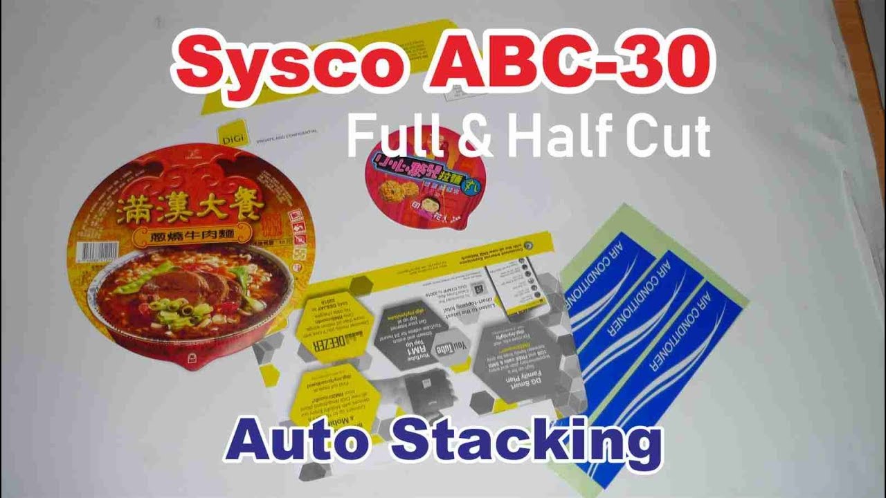 Sysco ABC 30 Auto Stacking - YouTube